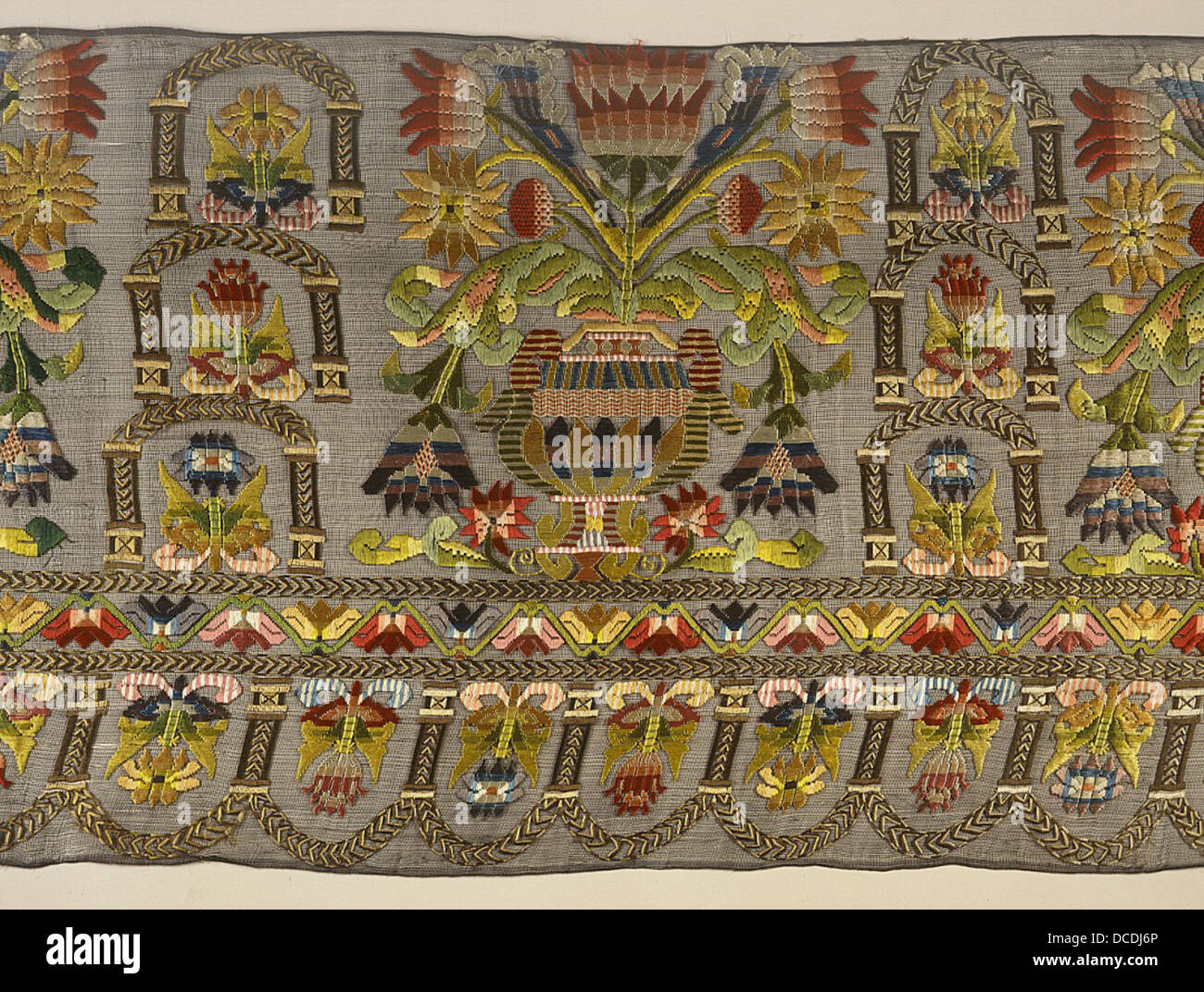 Length of Buratto Lace M.86.5.2 Stock Photo - Alamy