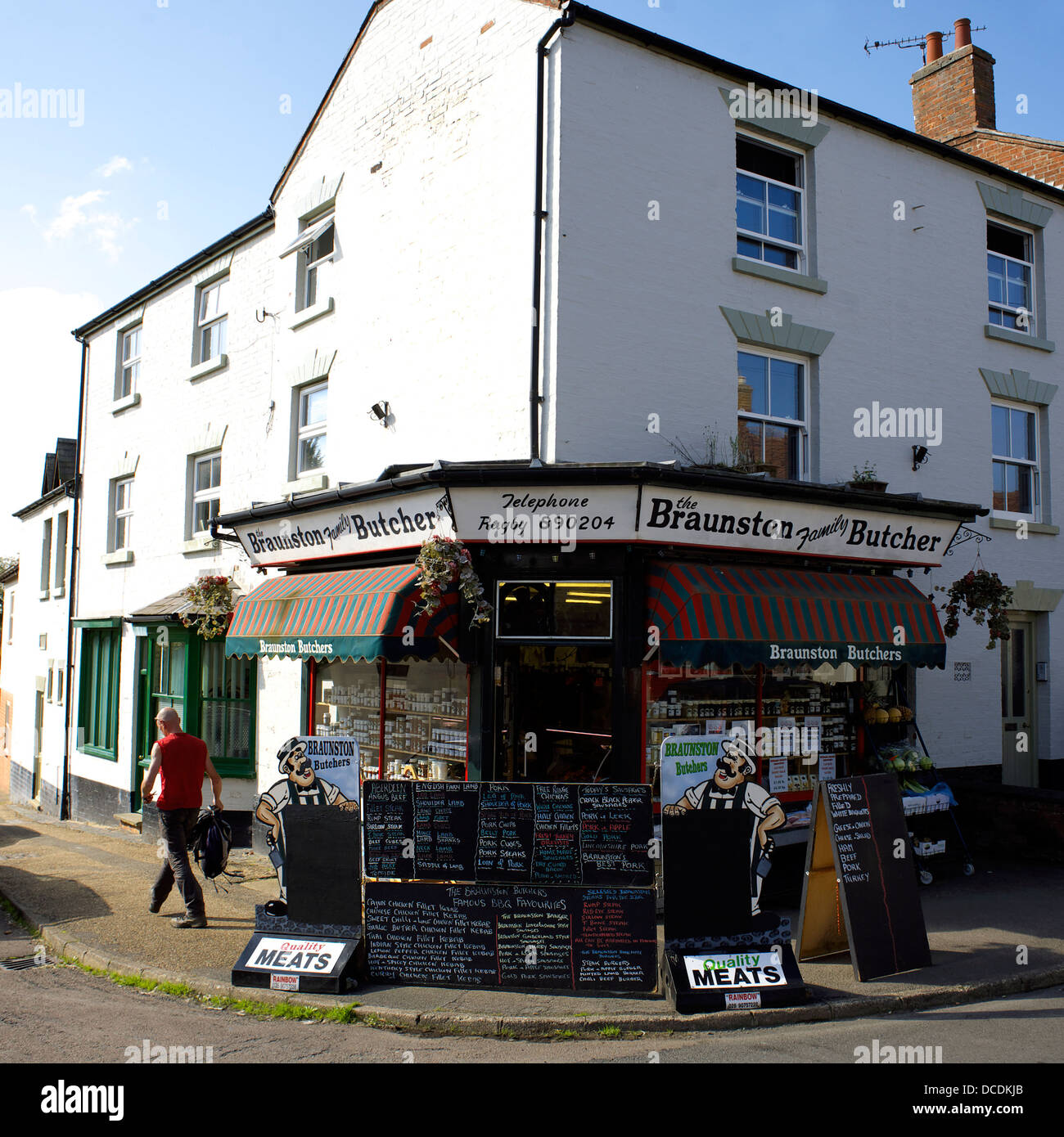 Braunston Butchers 80 High Street Braunston village Northamptonshire ...
