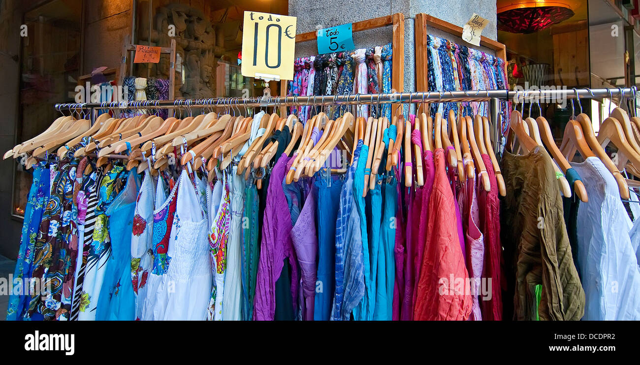 Shop in the street Stock Photo - Alamy