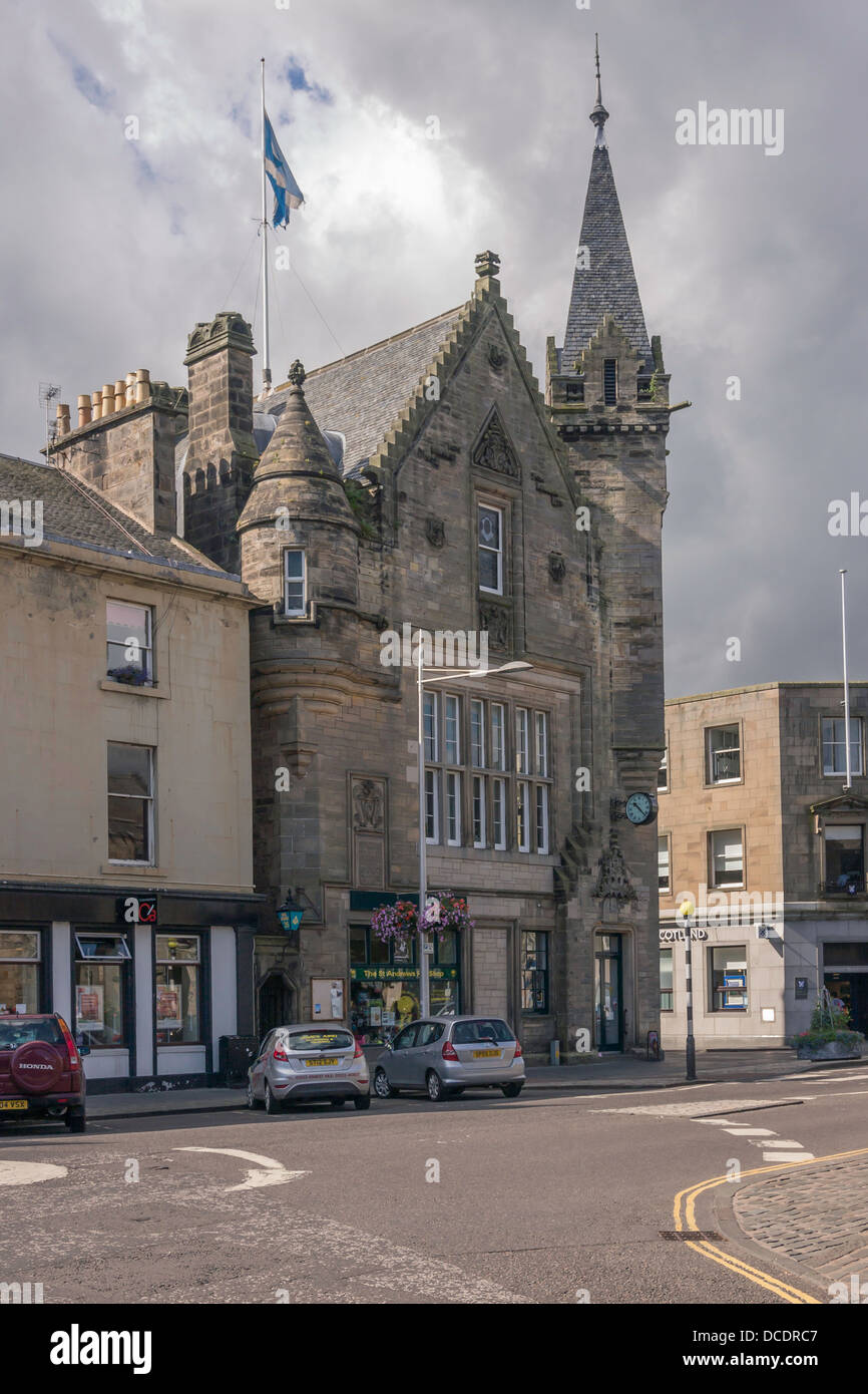 Town Hall in South Street in St. Andrews Fife Scotland Stock Photo - Alamy Town Hall in South Street in St. Andrews Fife Scotland Stock Photo - Alamy