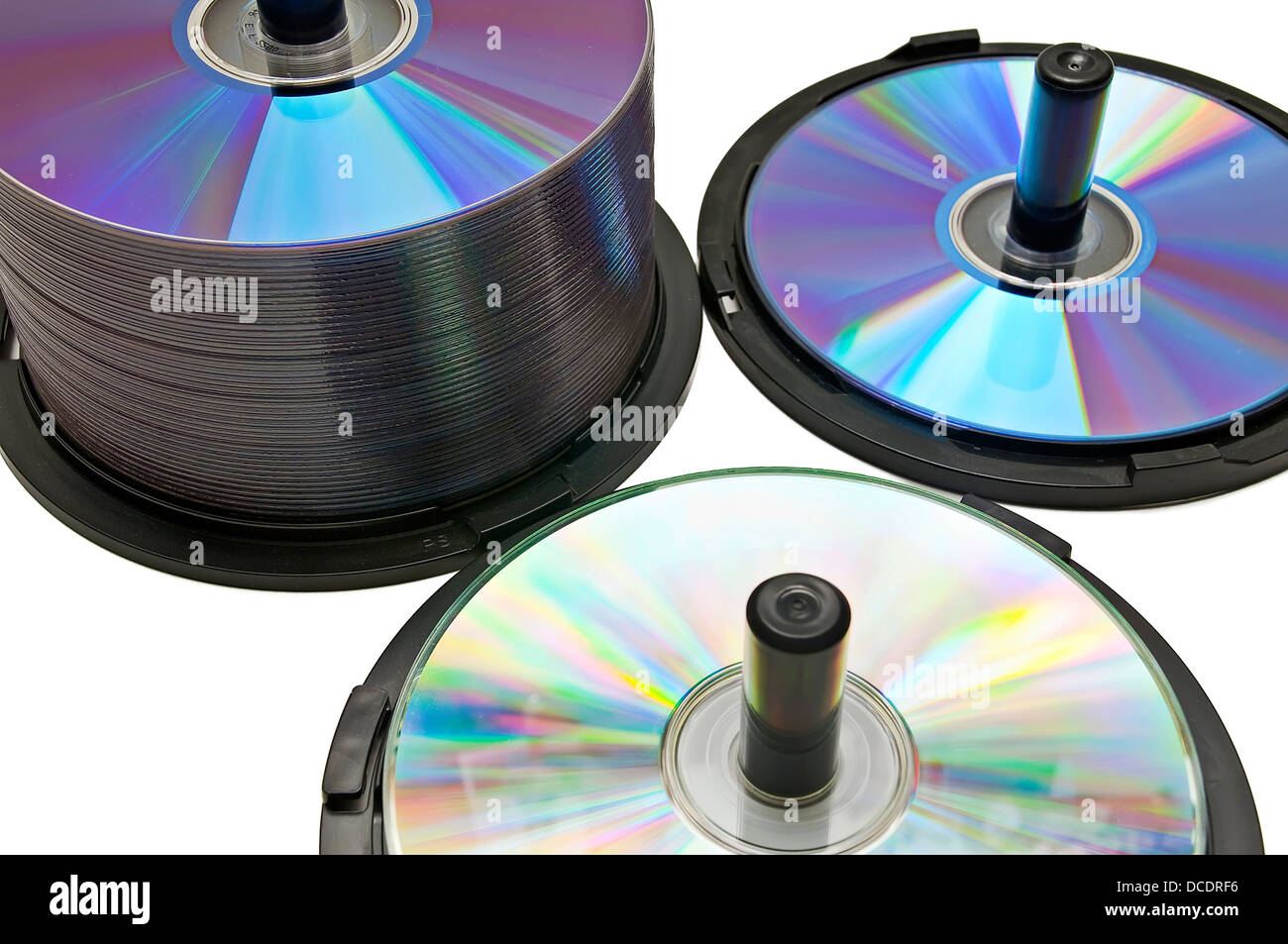 Lots of CDs Stock Photo - Alamy