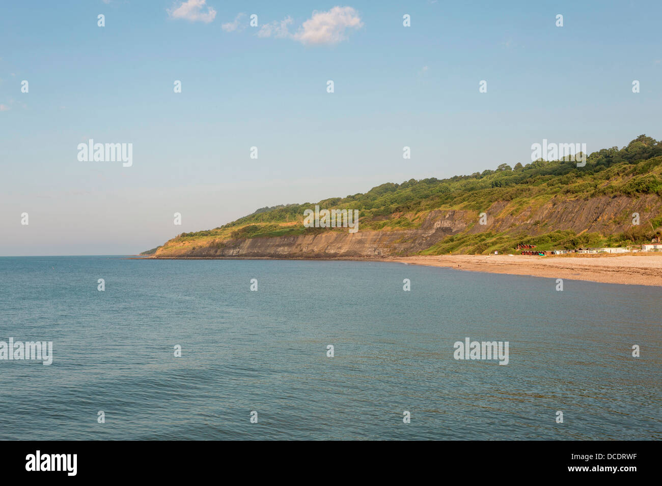 Cliff at Lyme Regis, Dorset, England Stock Photo - Alamy