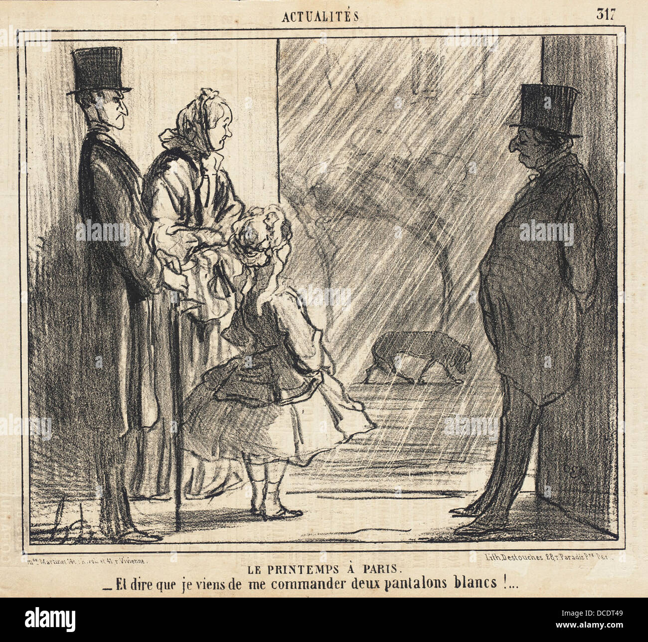 'Le Printemps a Paris', housed at LACMA, is a fine example of artistic ...