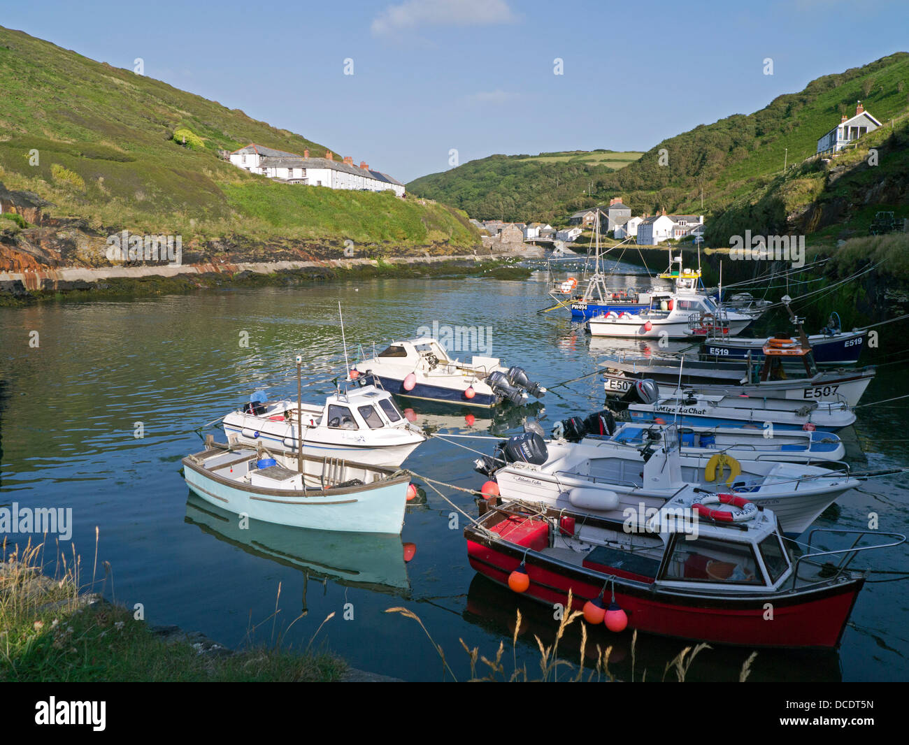 Boscastle Harbour Cornwall UK Stock Photo - Alamy