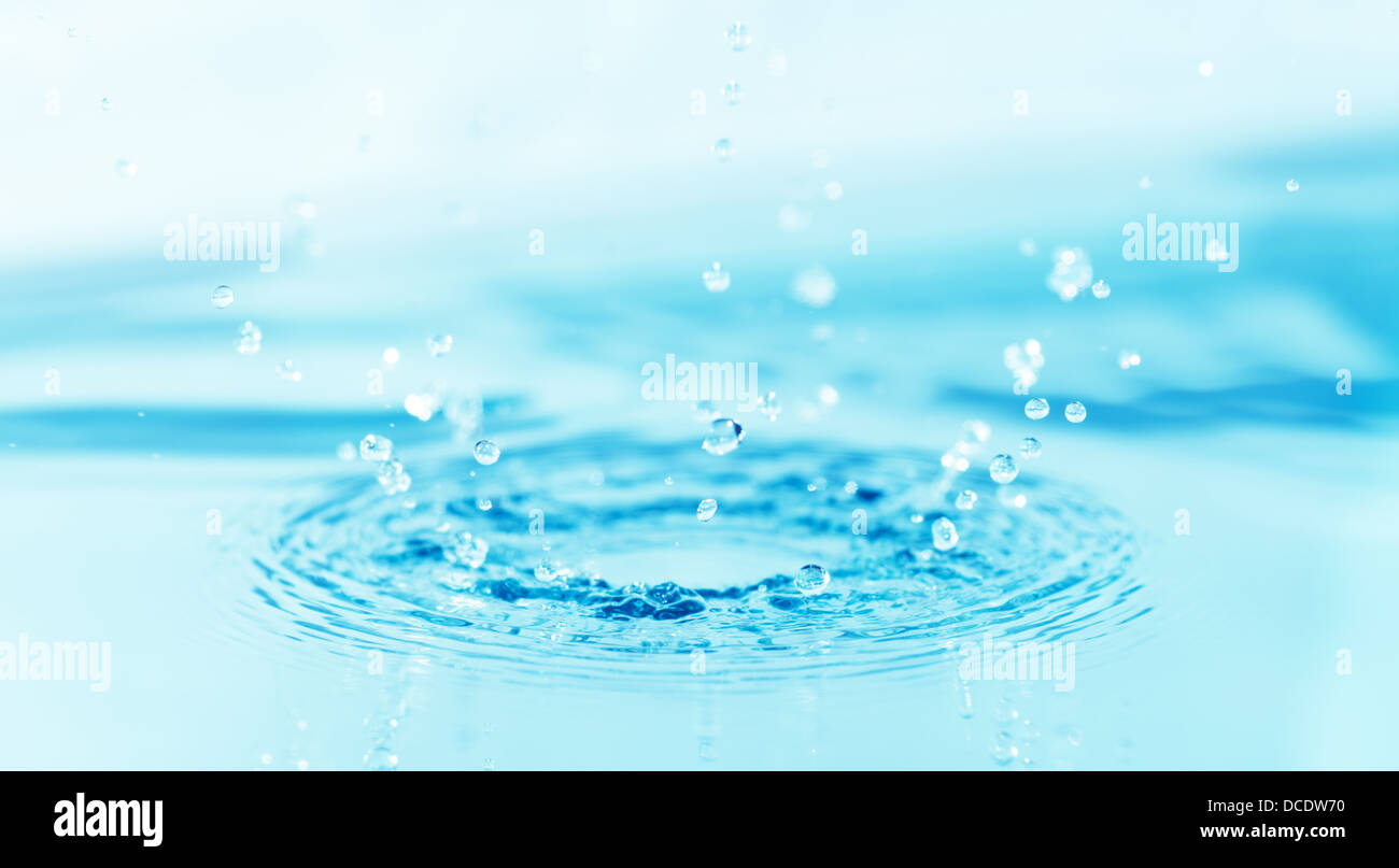 Water splash over white Stock Photo - Alamy