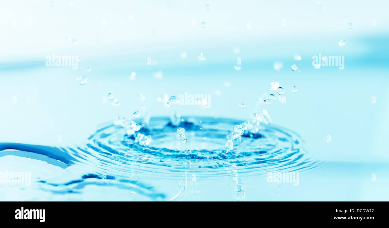 Water splash over white Stock Photo - Alamy