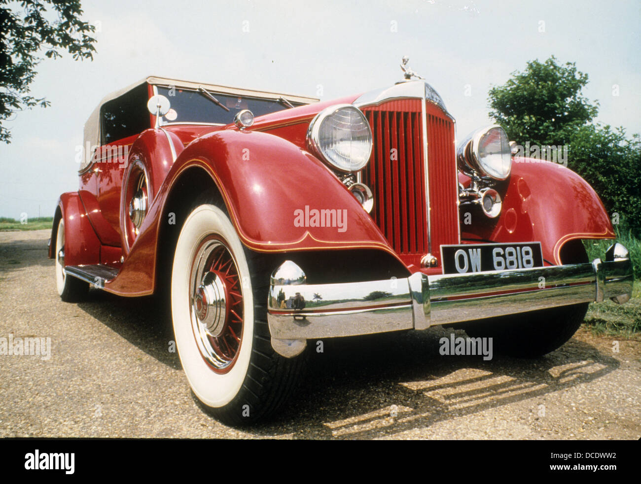 1932 PACKARD V12 Stock Photo - Alamy