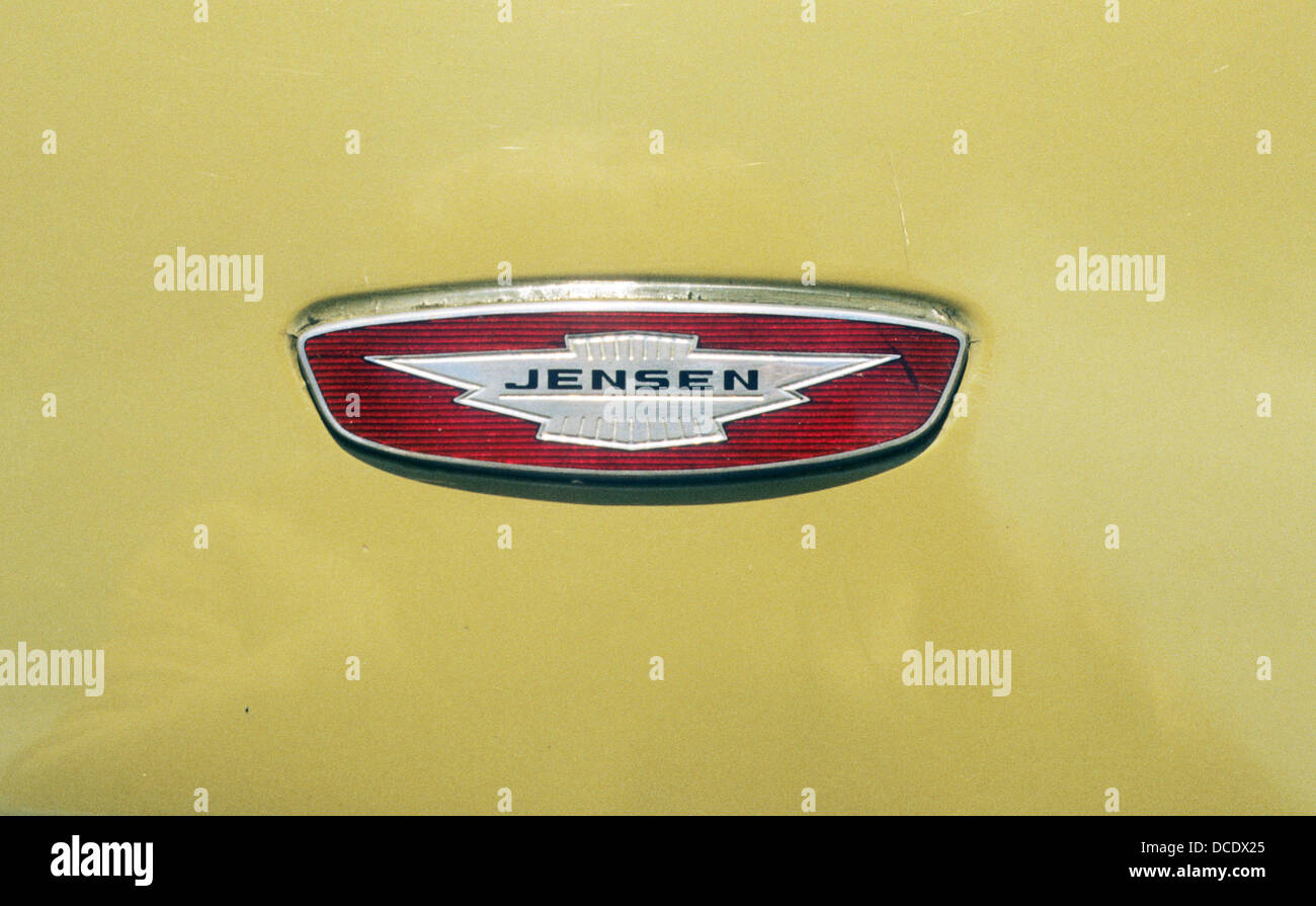 JENSEN INTERCEPTOR III badge Stock Photo - Alamy