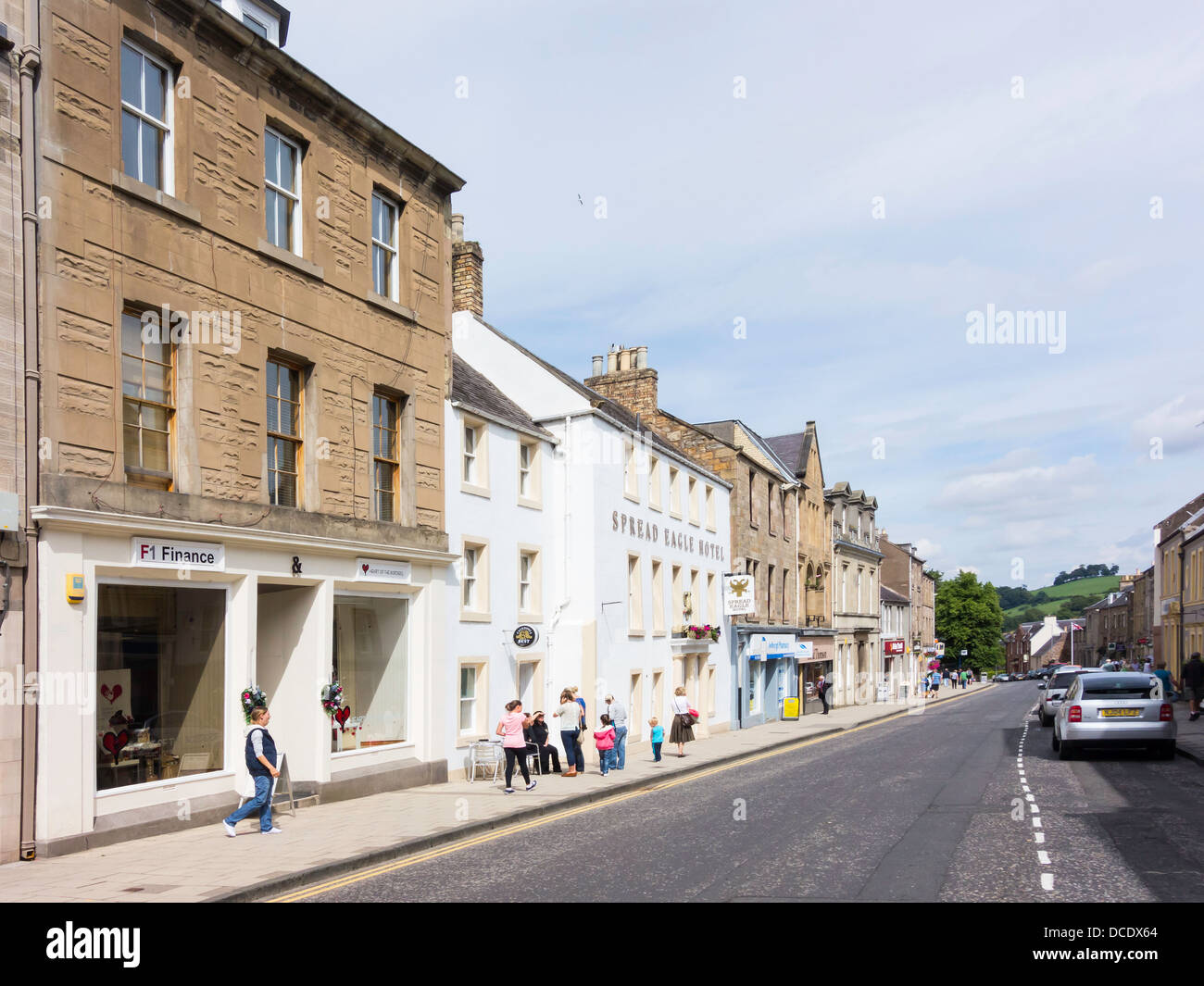 Jedburgh Town Centre High Resolution Stock Photography and Images - Alamy