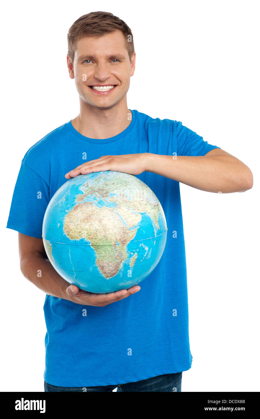Its time to protect our world. Stay safe message Stock Photo - Alamy