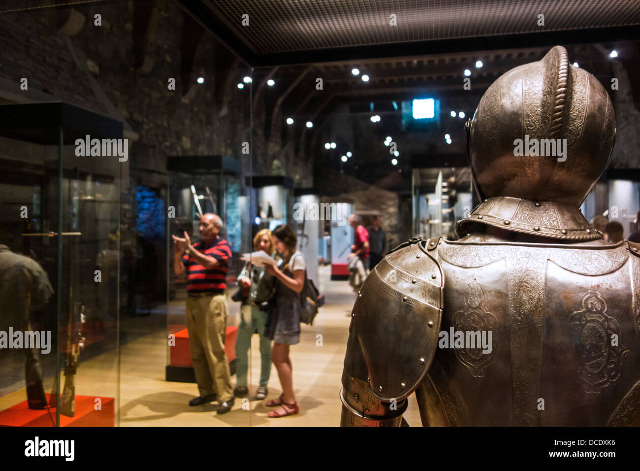 Medieval Castle Interior Armour High Resolution Stock Photography and ...