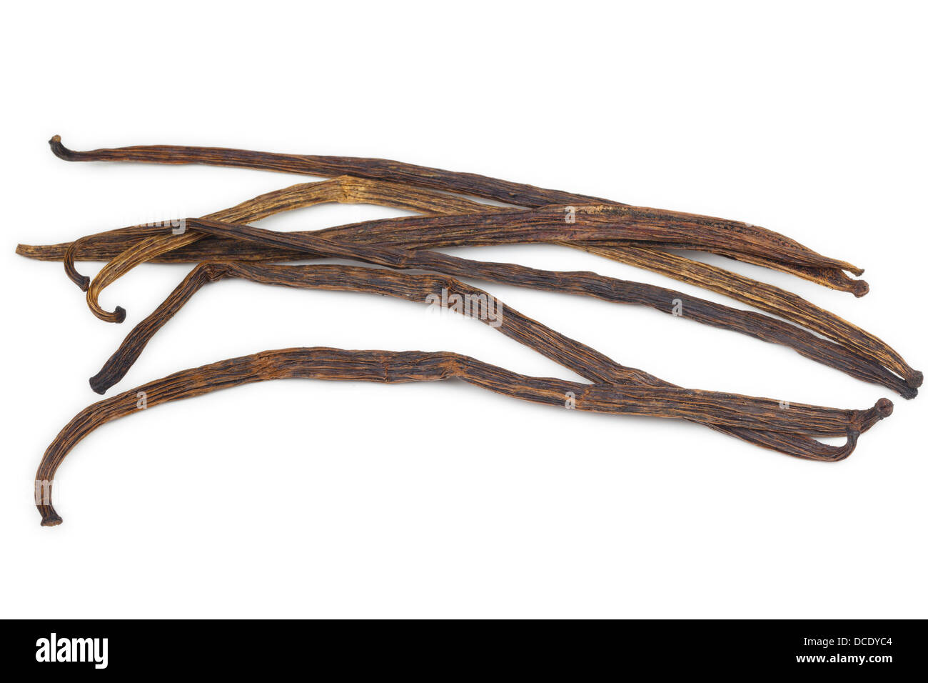 Dried vanilla fruits Stock Photo - Alamy