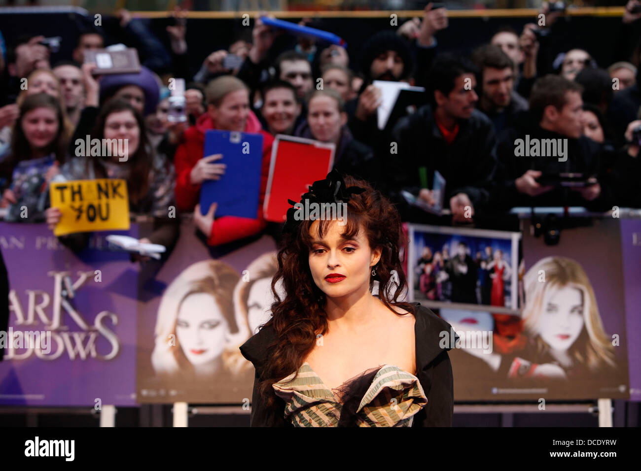 'Dark Shadows' film premiere, London, Britain - 09 May 2012 Helena ...