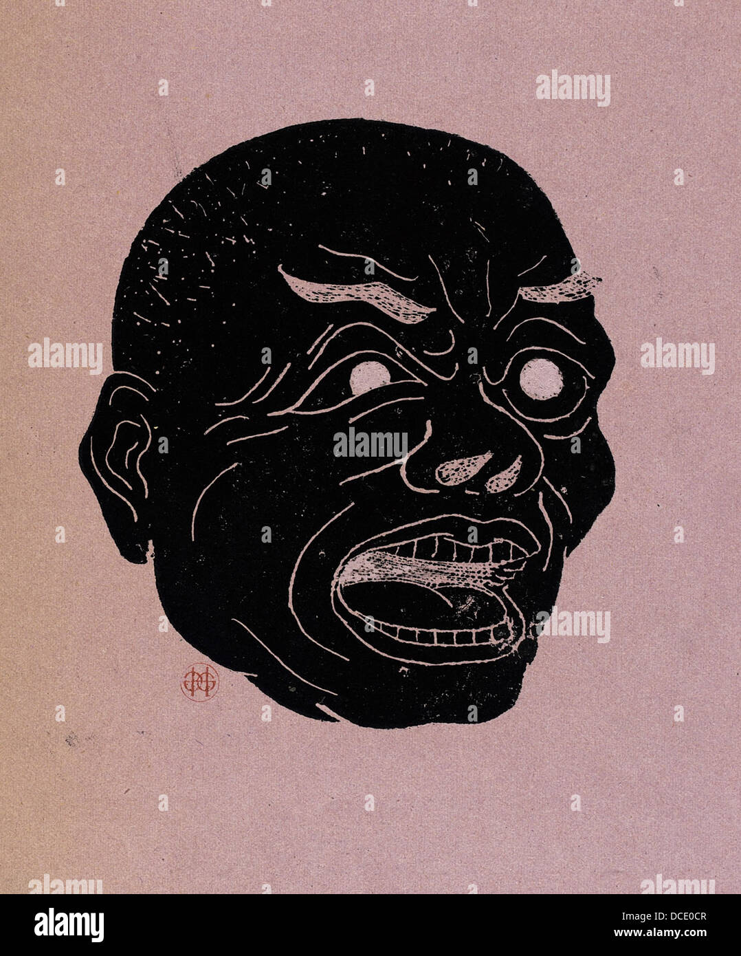 Masque grotesque M.2003.33.3 Stock Photo - Alamy