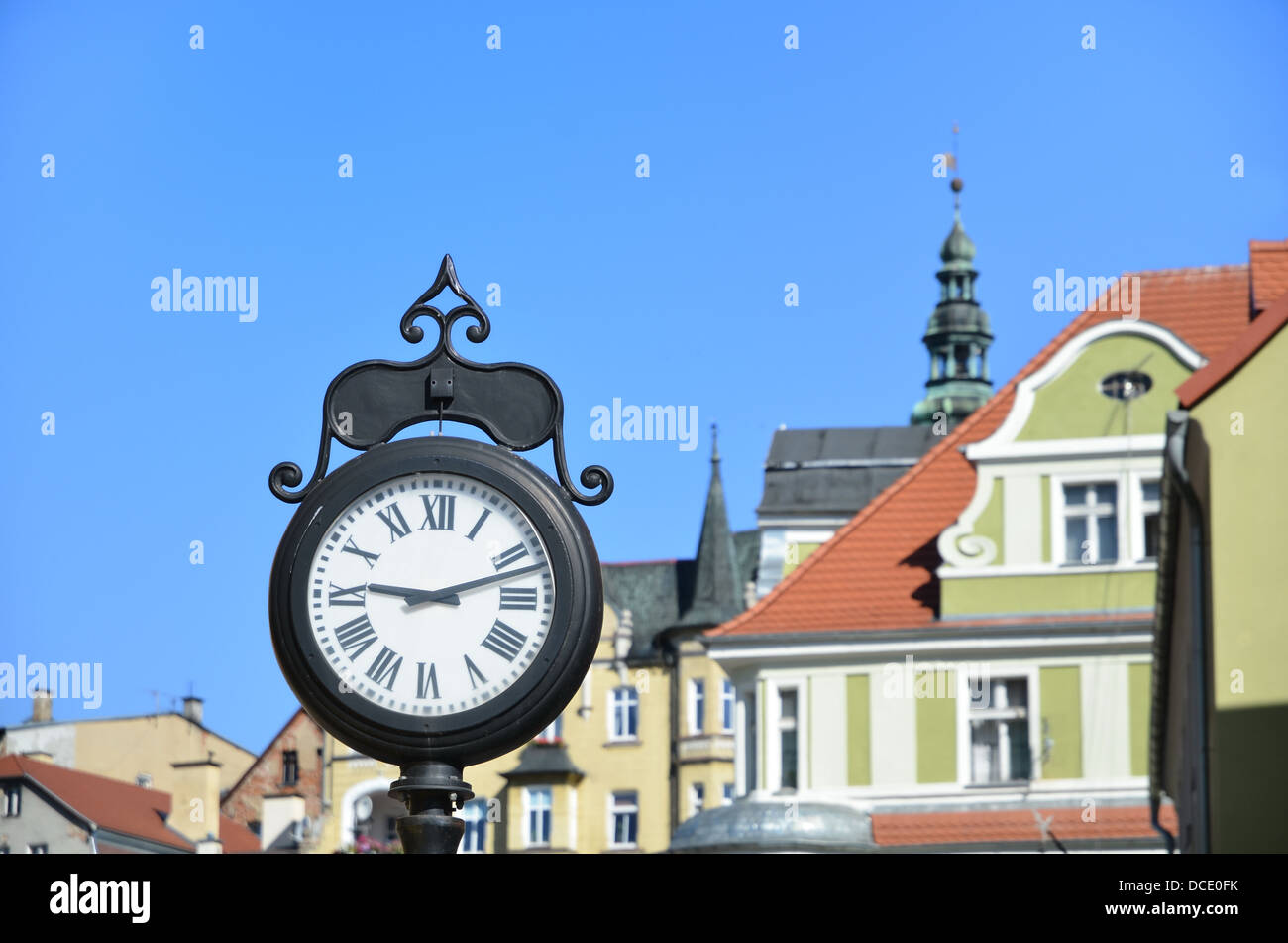 Historic city clock intersection hi-res stock photography and images ...
