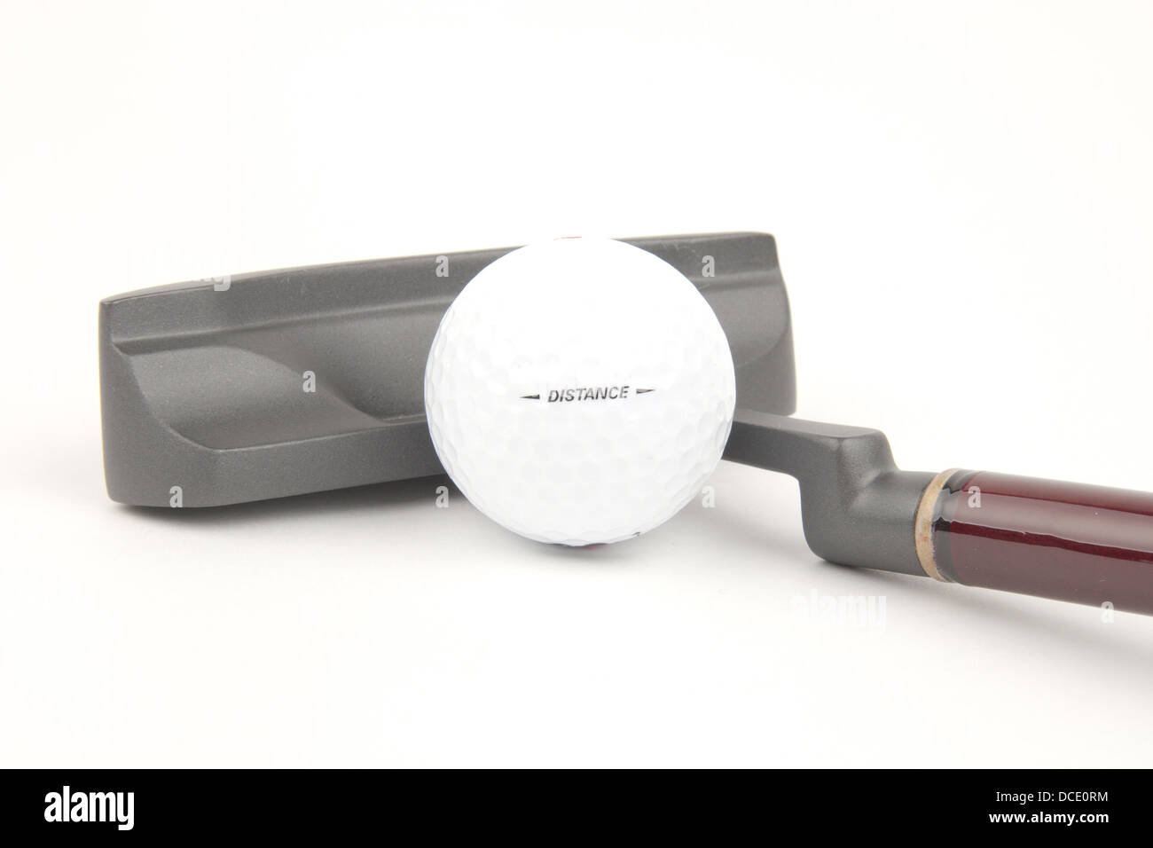 Golf ball hit club Cut Out Stock Images & Pictures - Alamy