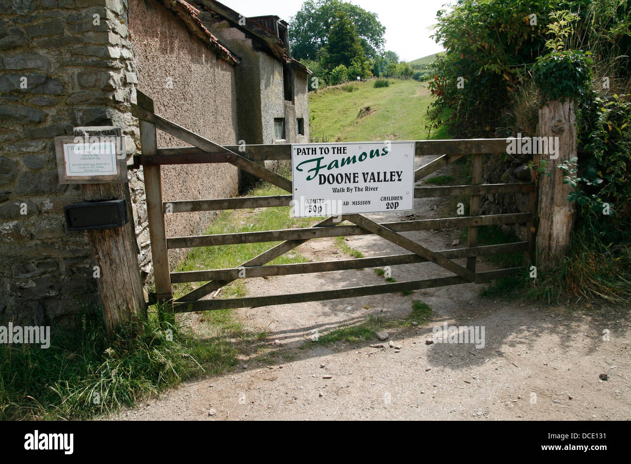 Devon and somerset border hi-res stock photography and images - Alamy