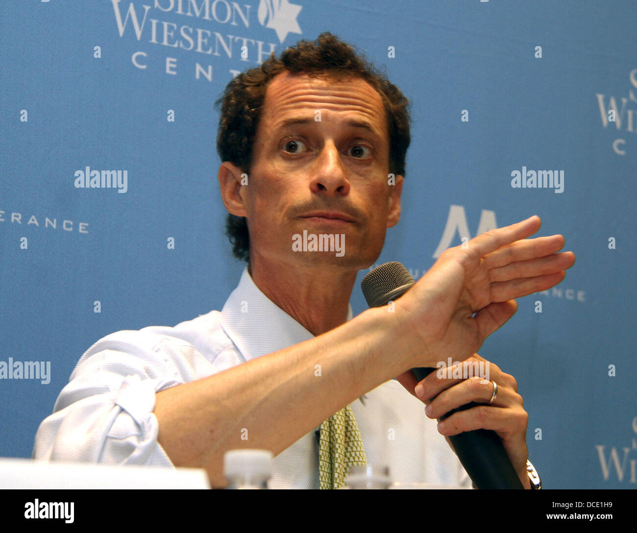 New York, New York, USA. 14th Aug, 2013. Democratic candidate for NYC ...