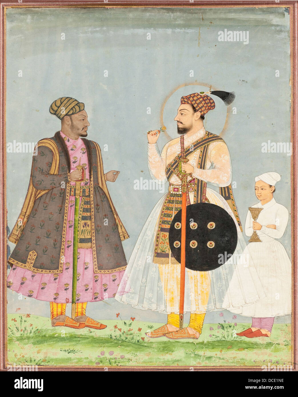 Muhammad Adil Shah of Bijapur and his African Prime Minister Ikhlas ...