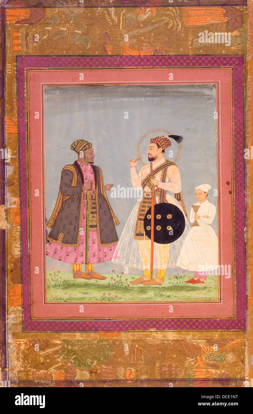 Muhammad Adil Shah of Bijapur and his African Prime Minister Ikhlas ...