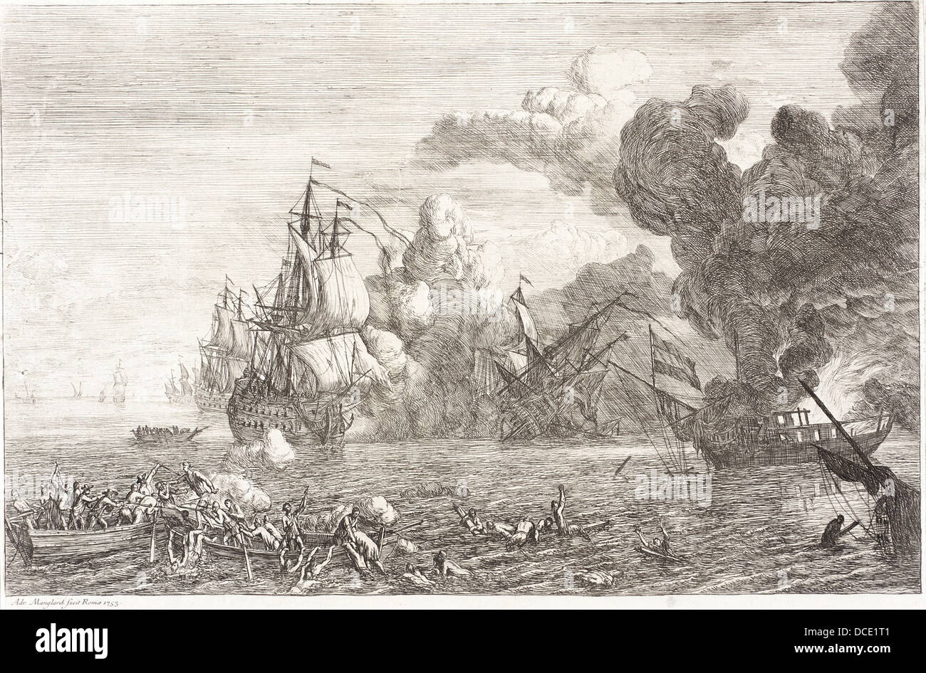 Naval history art hi-res stock photography and images - Alamy