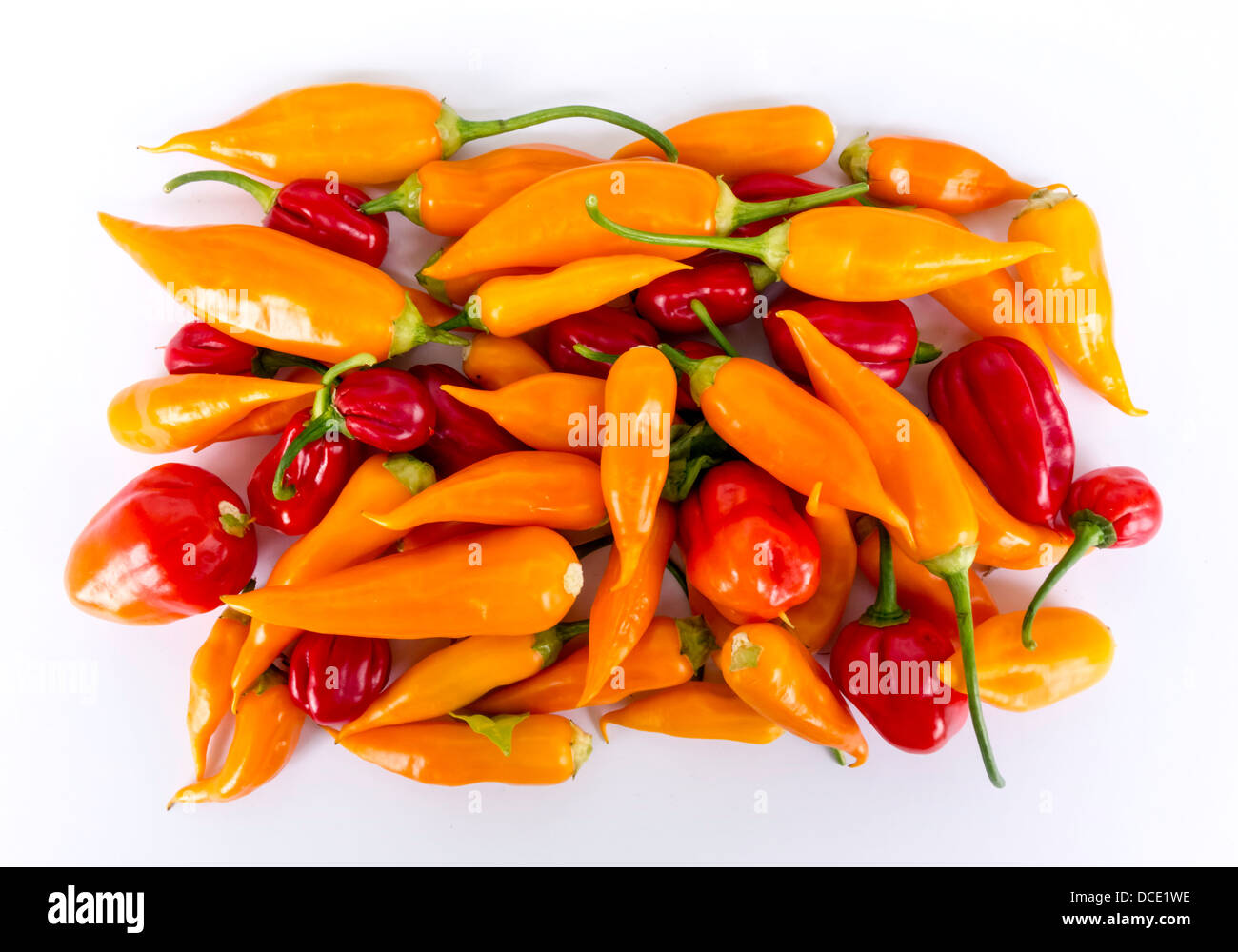 Red yellow hot chilli hi-res stock photography and images - Alamy