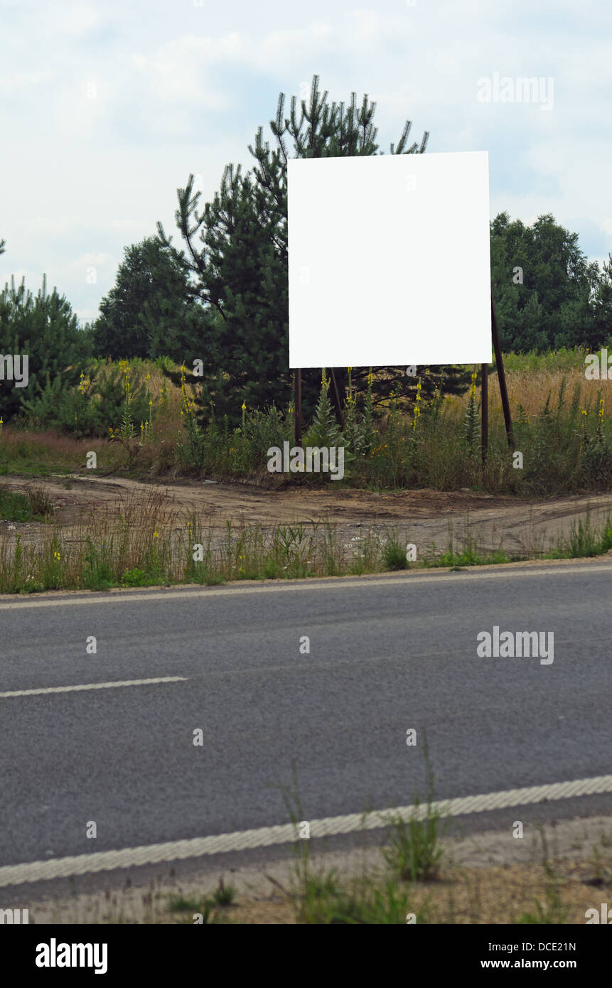 Photo of ad billboard in a city Stock Photo - Alamy