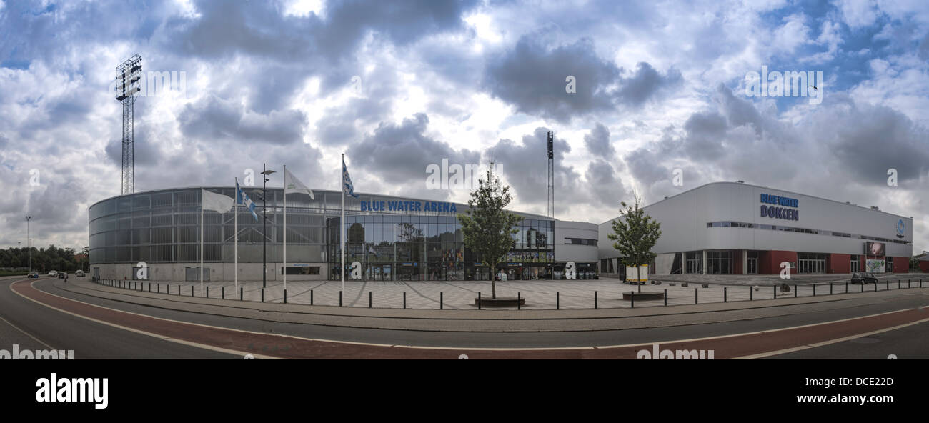 Blue Water Arena football stadium, Esbjerg, Denmark Stock Photo - Alamy