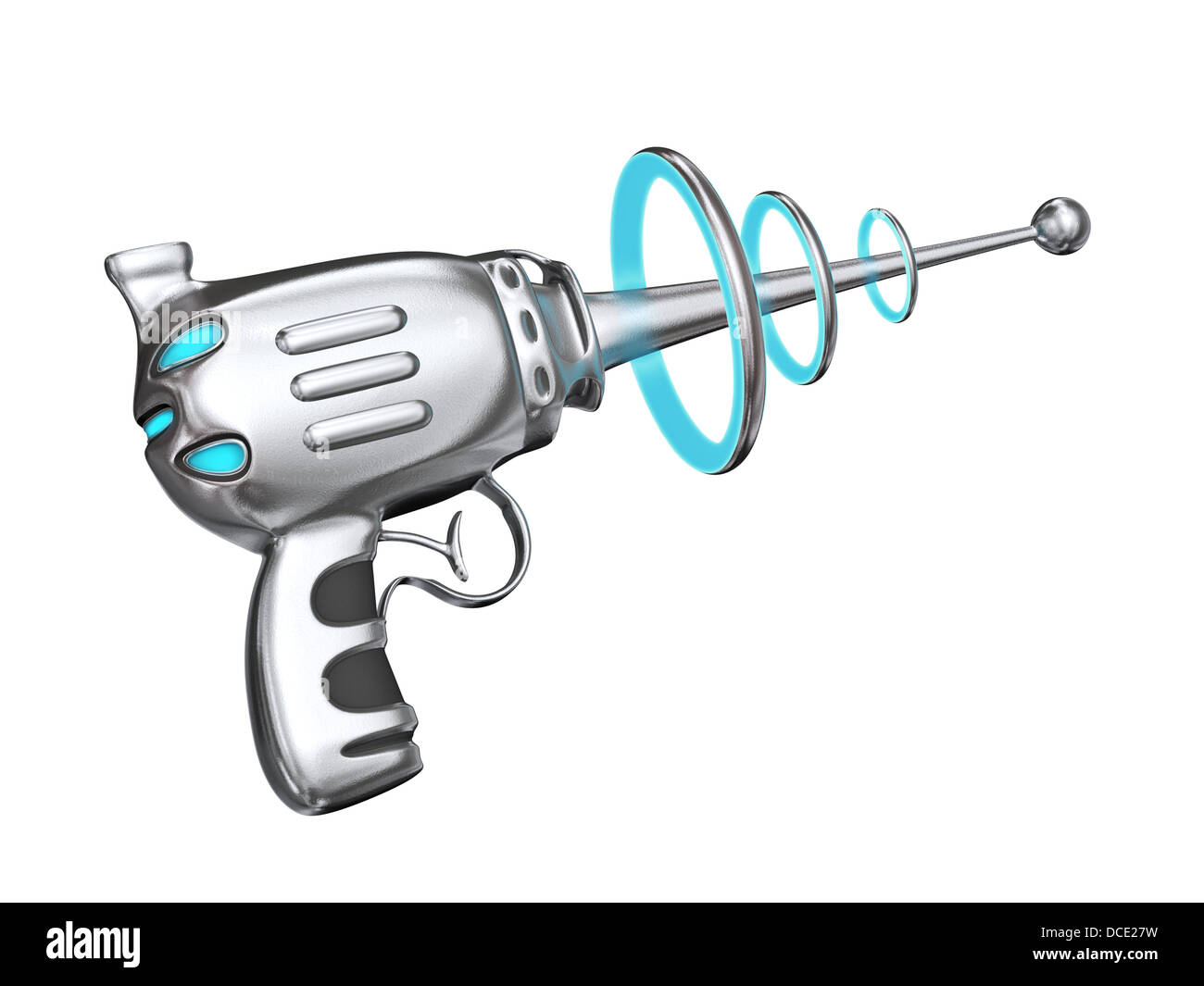 Laser gun beam Cut Out Stock Images & Pictures - Alamy