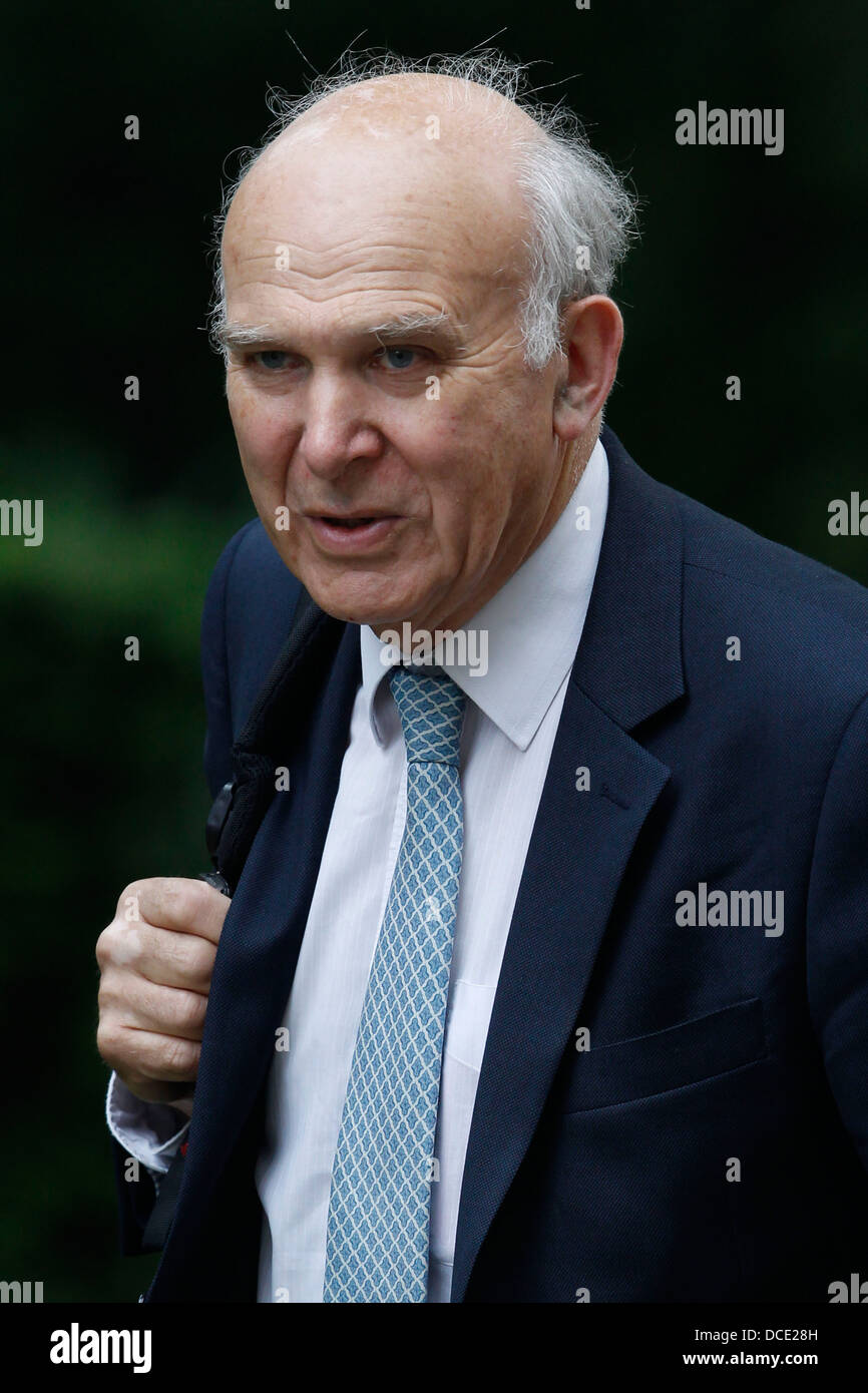 Business Secretary Vince Cable Stock Photo - Alamy