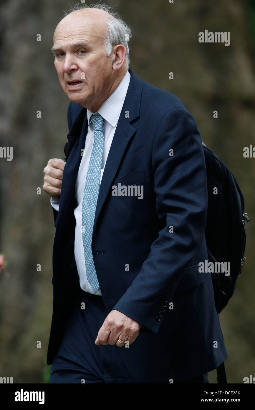 Business Secretary Vince Cable Stock Photo - Alamy
