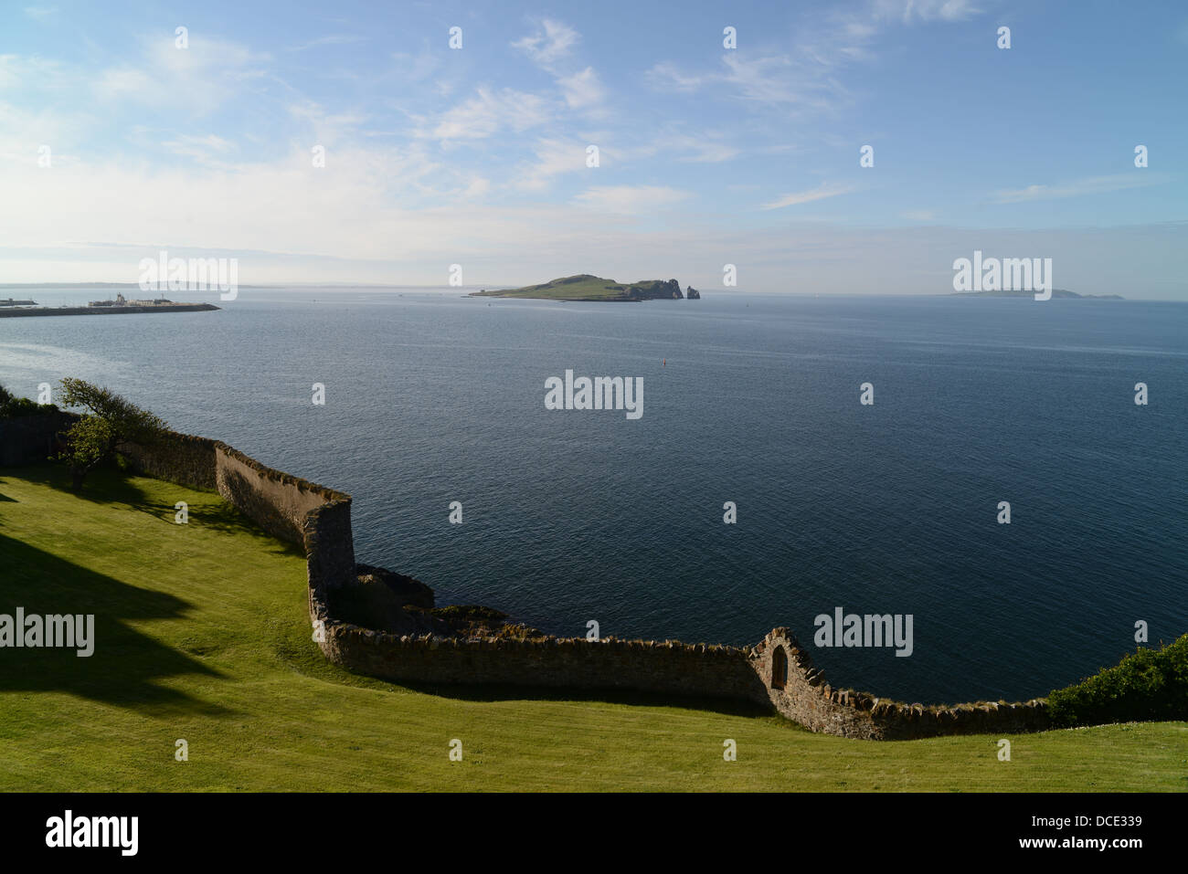 Fantastic view from the cliff path at Howth. Dublin, Ireland Stock ...