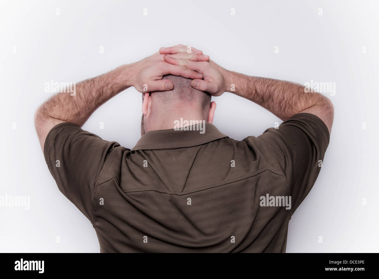 Hands up under arrest hi-res stock photography and images - Alamy
