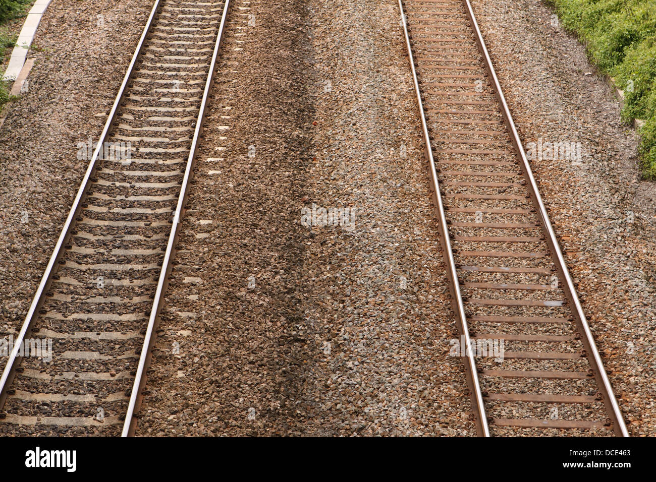 Uk rail track aerial hi-res stock photography and images - Alamy