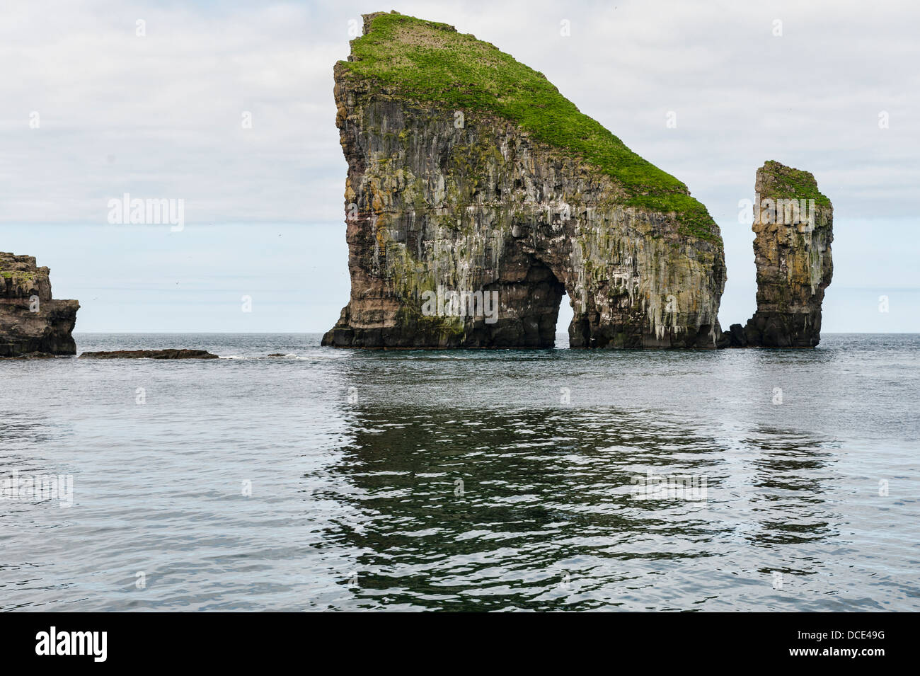 Landscape in the Faroe Islands Stock Photo - Alamy