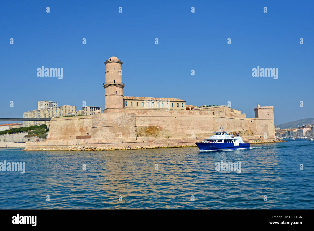 fort Saint Jean Marseille Bouche-du-Rhone France Stock Photo - Alamy