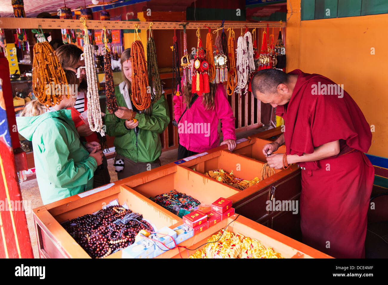 Two woman girl sightseeing monastery hi-res stock photography and ...