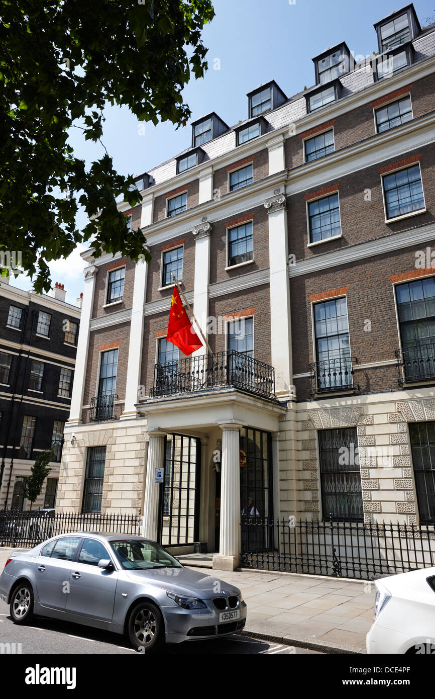 embassy of the peoples republic of china London England UK Stock Photo ...