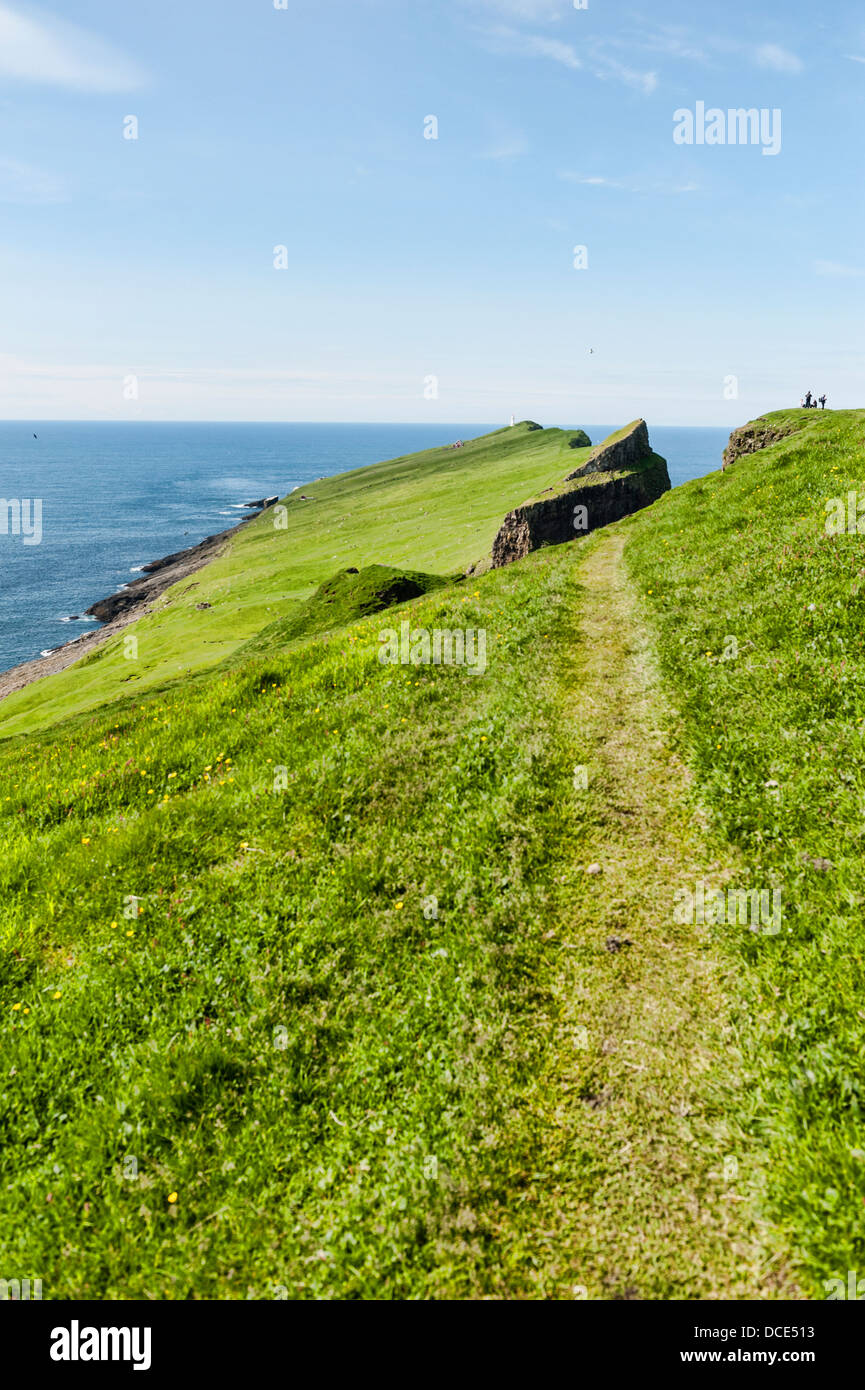 Landscape in the Faroe Islands Stock Photo - Alamy