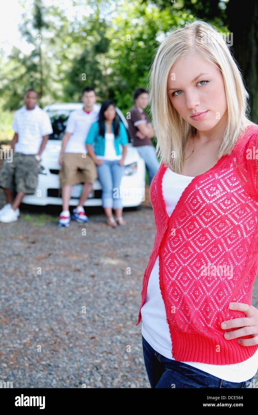 Three quarter pose facing hi-res stock photography and images - Alamy