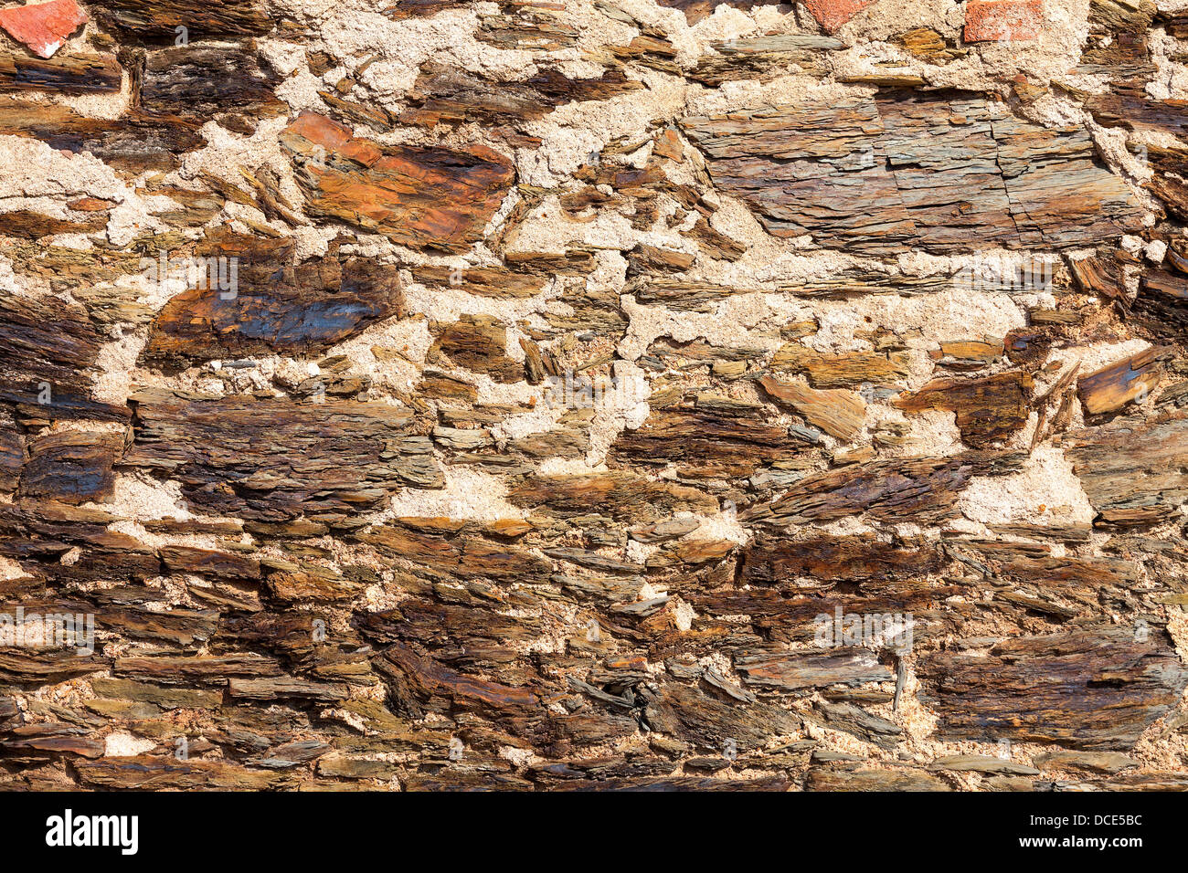 Pattern of decorative stone wall surface Stock Photo - Alamy