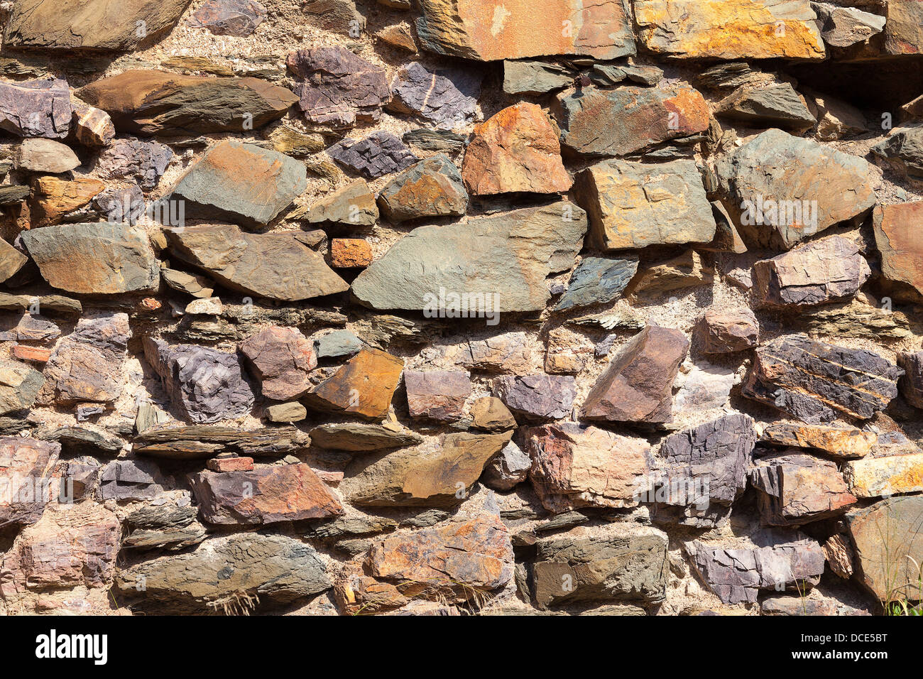 Pattern of decorative stone wall surface Stock Photo - Alamy