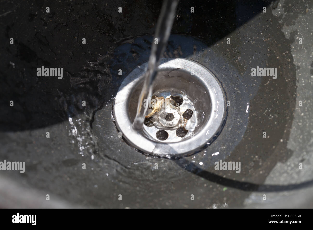 Drop water flows down hi-res stock photography and images - Alamy