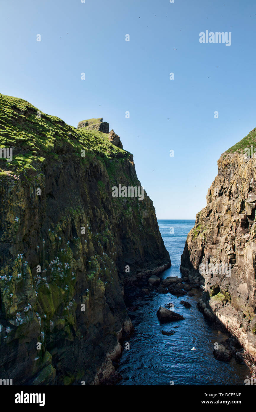 Landscape in the Faroe Islands Stock Photo - Alamy