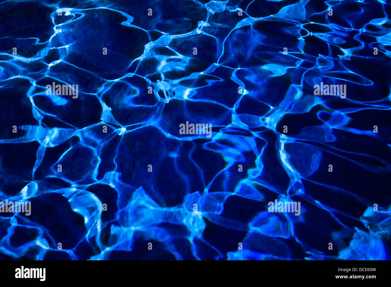 Abstract Patterns Created By Sunlight Dancing On The Undulating Surface ...