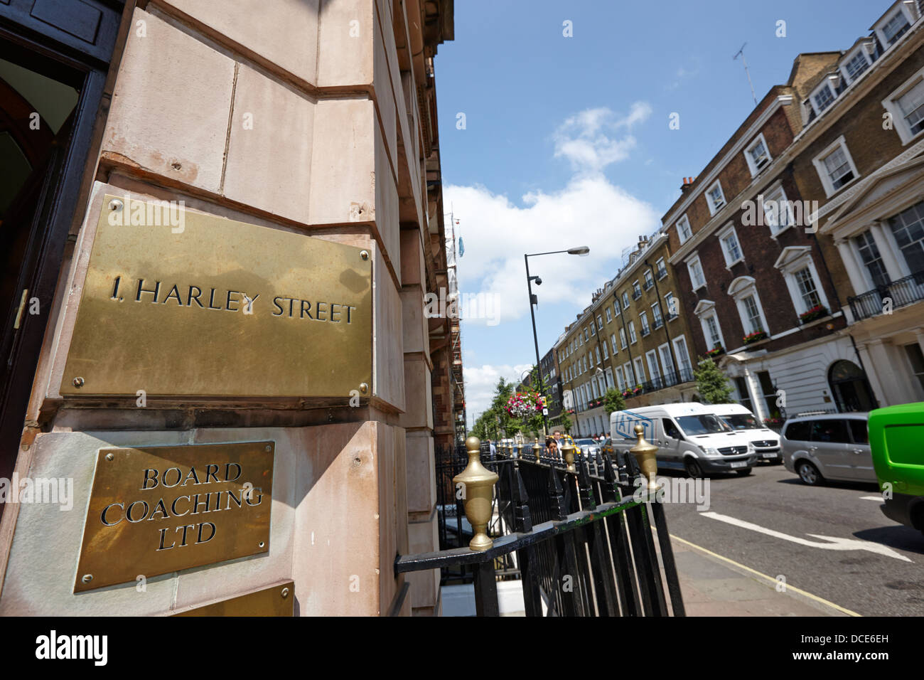 Harley street london hi-res stock photography and images - Alamy