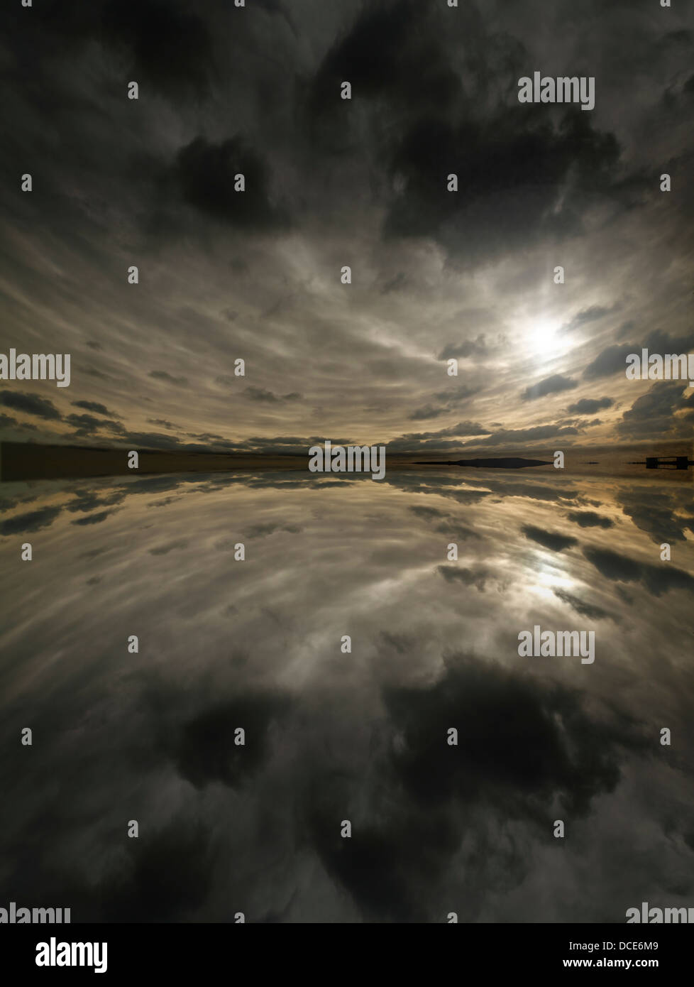 Cloud reflected in water hi-res stock photography and images - Alamy