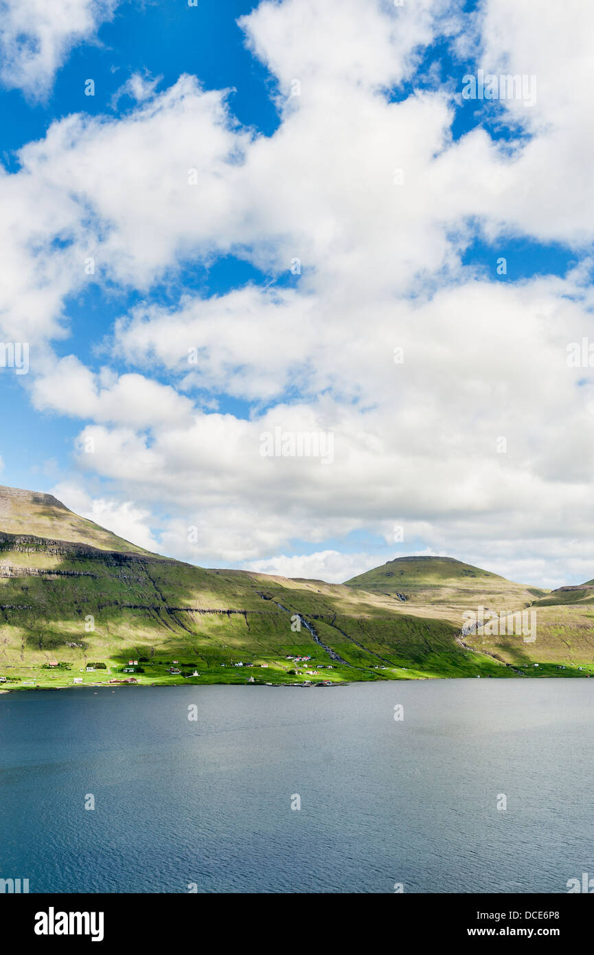 Landscape in the Faroe Islands Stock Photo - Alamy
