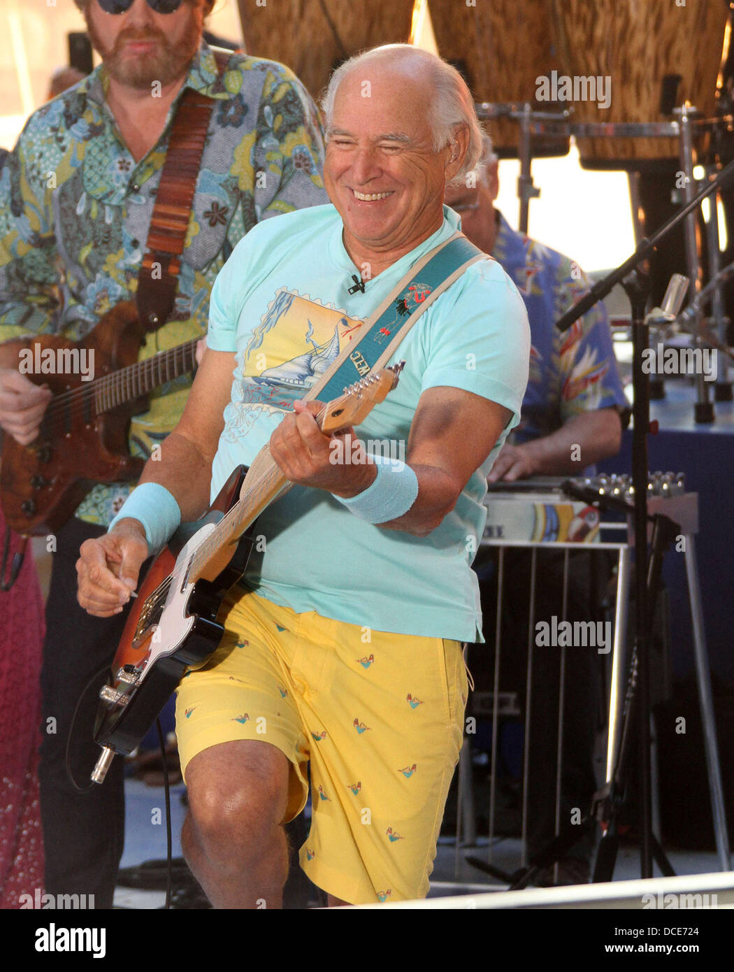 New York, New York, USA. 15th Aug, 2013. Singer JIMMY BUFFETT performs ...