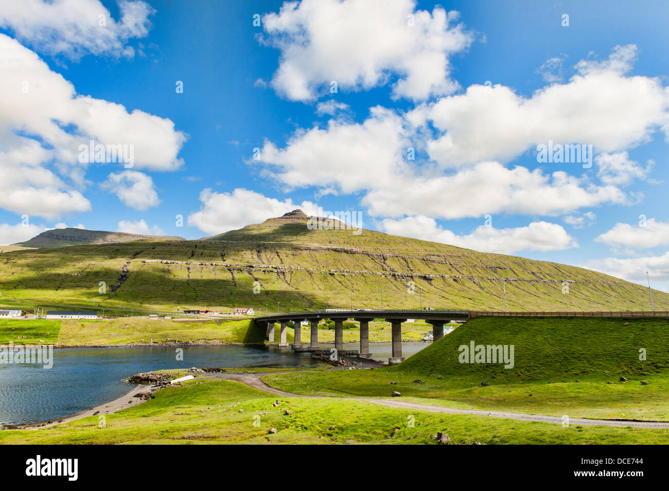 Landscape in the Faroe Islands Stock Photo - Alamy